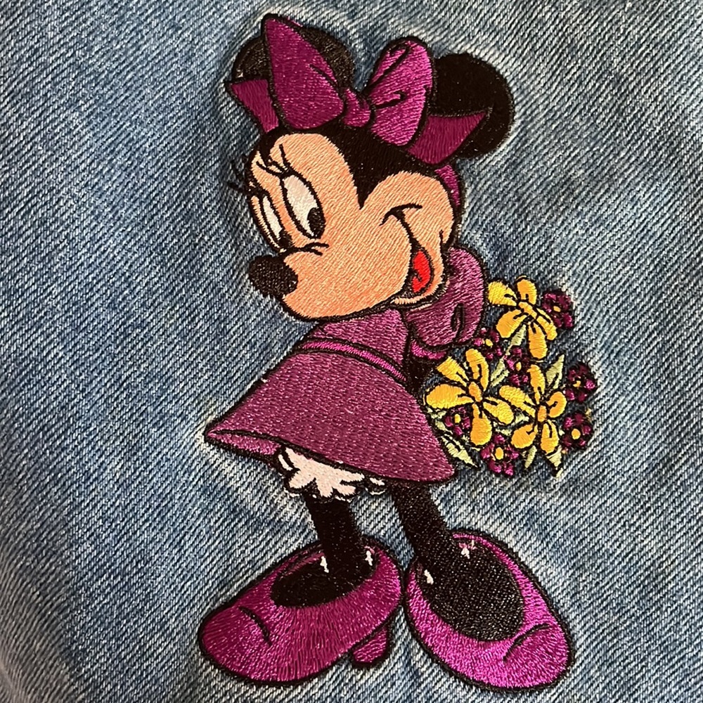 1985 Vintage Disney Minnie Mouse Denim Dress - Gem